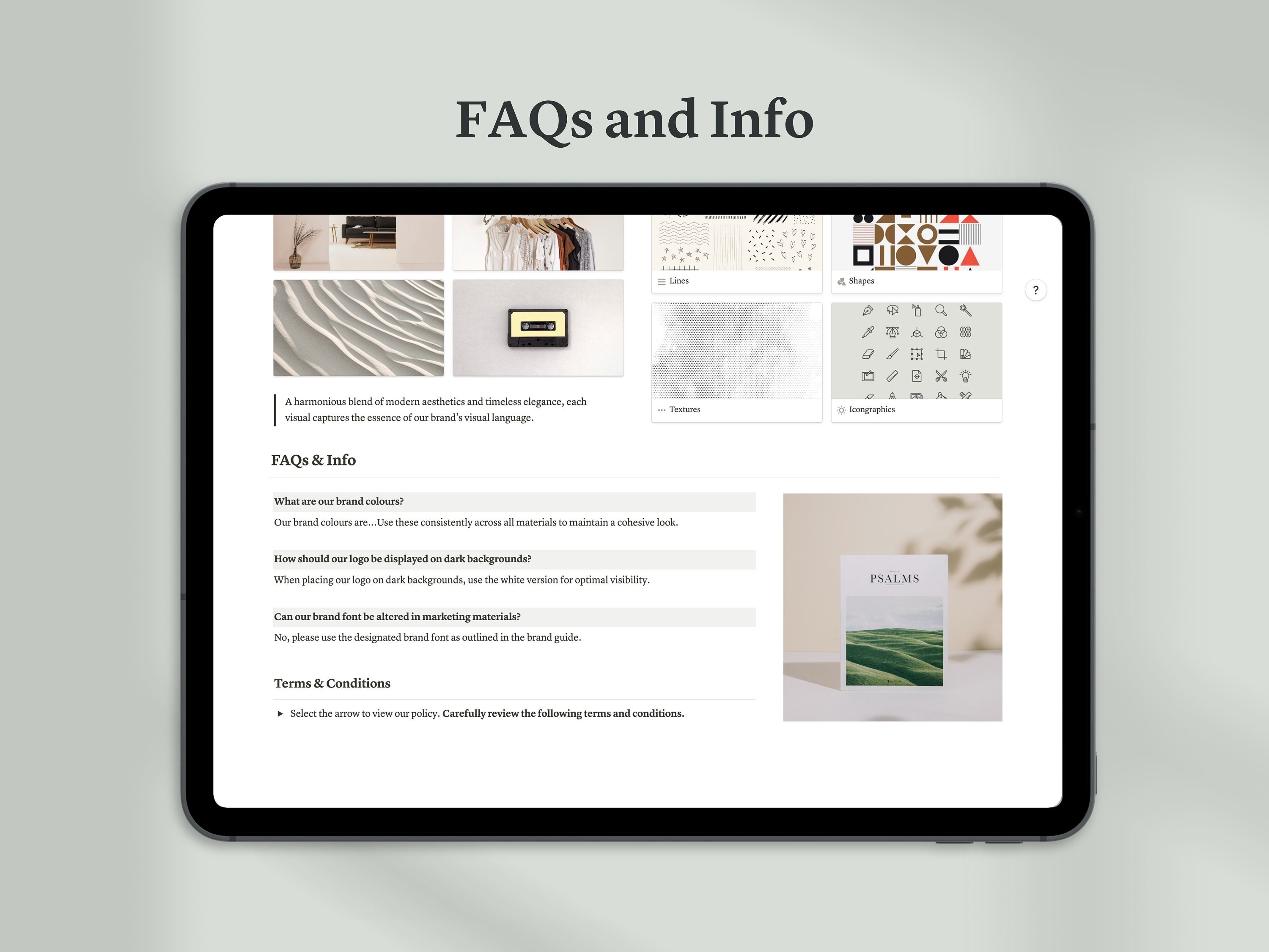 Notion Brand Guidelines Template | Professional Notion Template | Craft ...