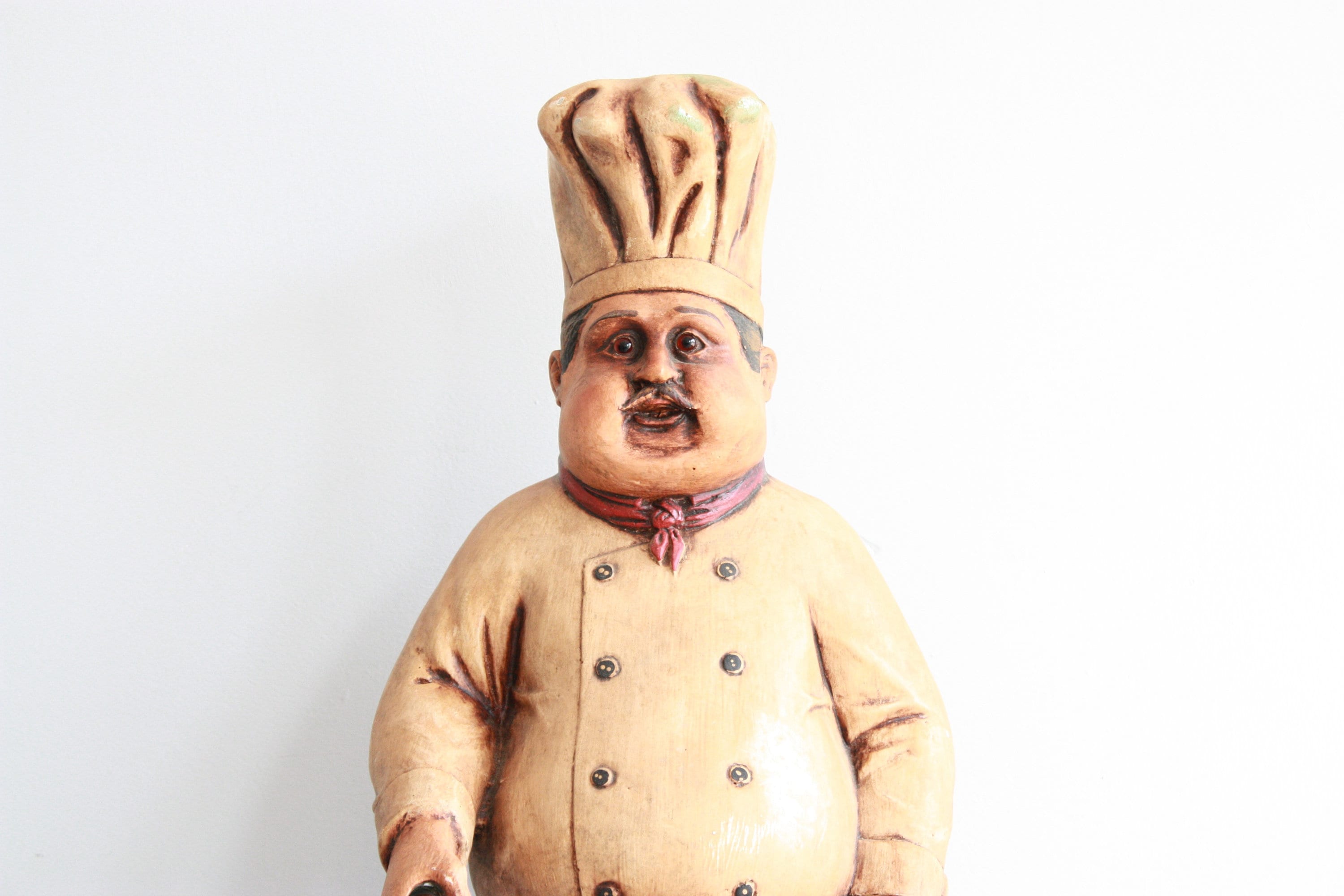 1960's Chef Statue - Etsy