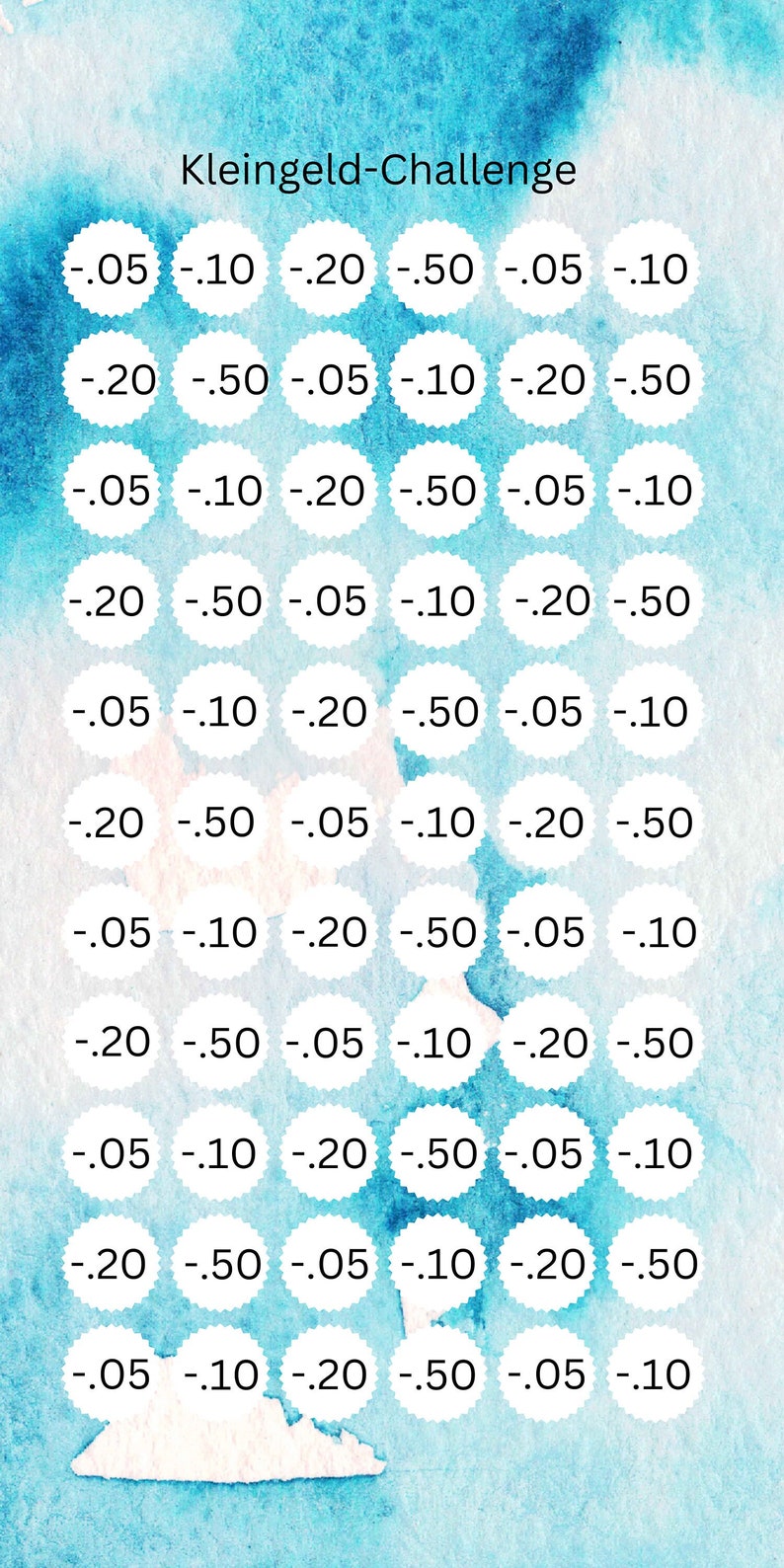 Kleingeld-Challenge - Etsy Schweiz