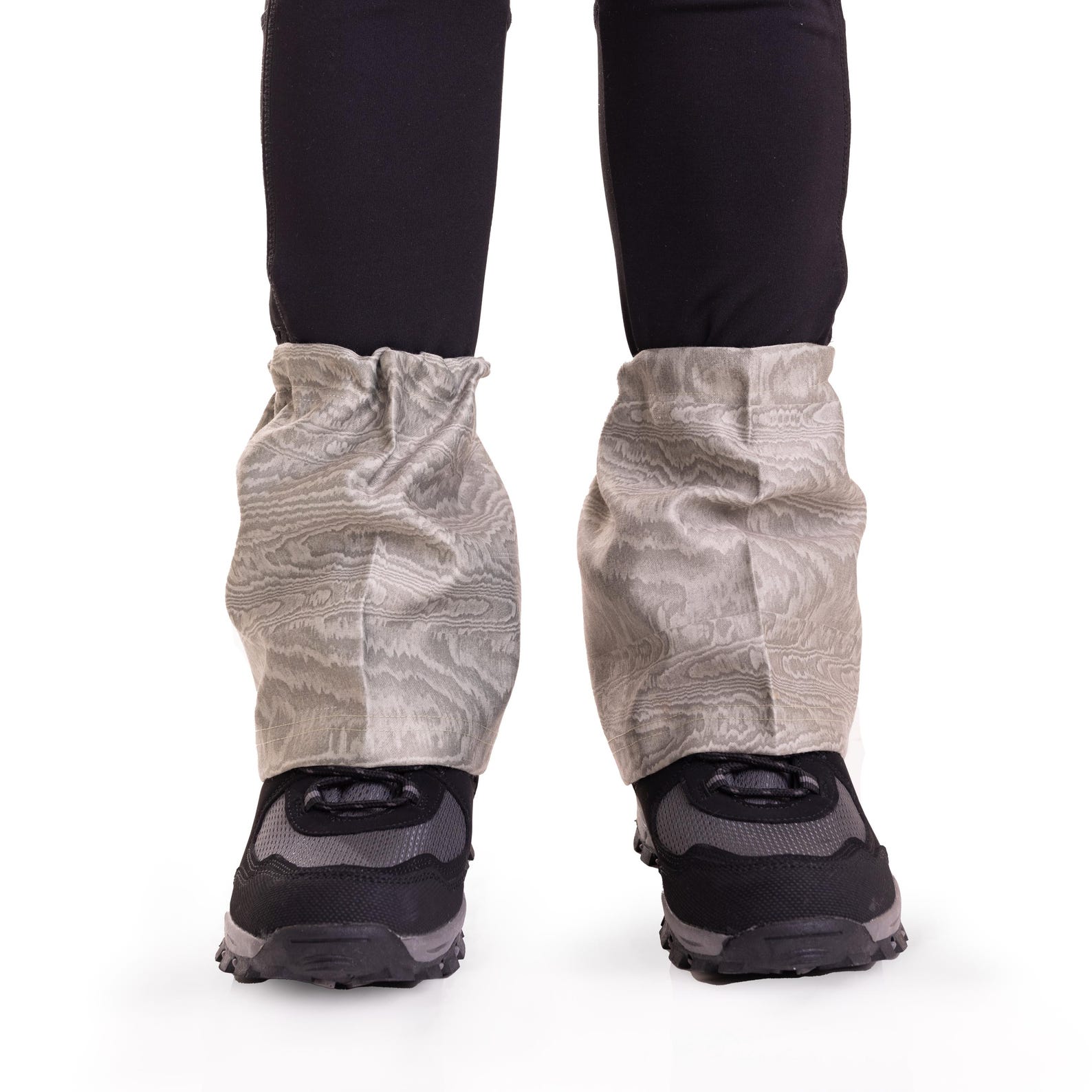 Lightweight Gaiters Hiking Boots, Pull Cord Boot Cuffs, Over Boot Sock ...