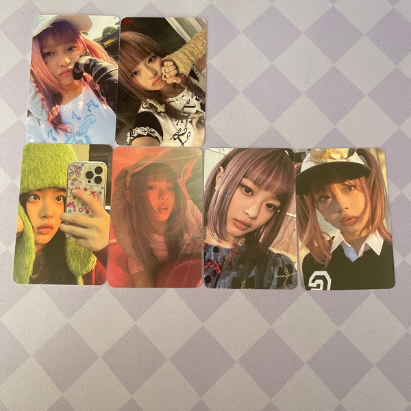 Official Newjeans Photocards - Etsy