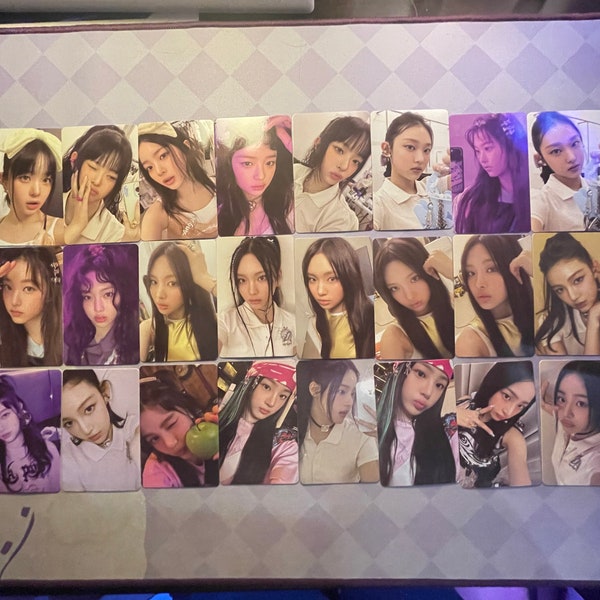 Newjeans Photocard Hyein - Etsy