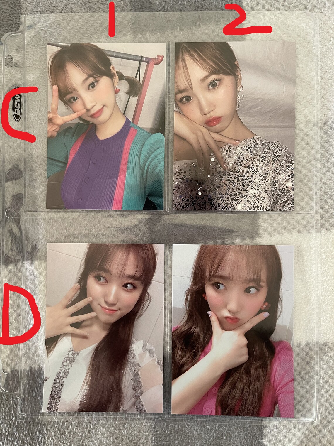 Official IZONE Oneiric Diary Kihno Kit Photocards - Etsy