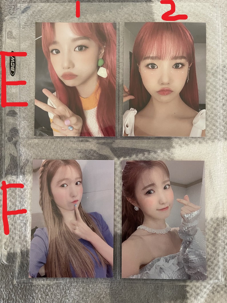Official IZONE Oneiric Diary Kihno Kit Photocards - Etsy
