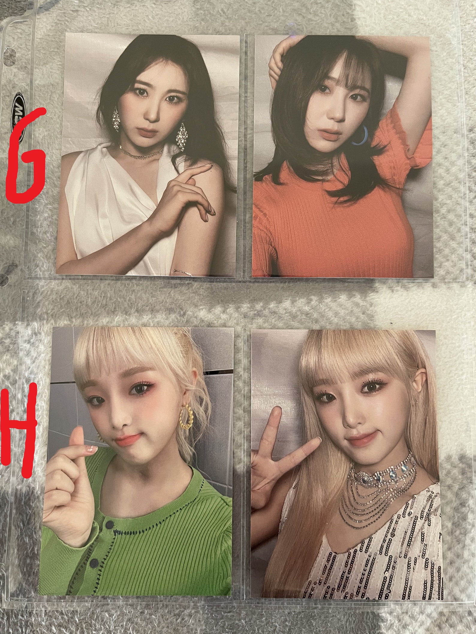 Official IZONE Oneiric Diary Kihno Kit Photocards - Etsy