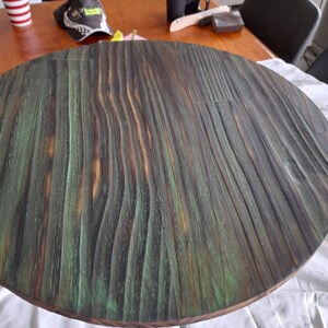 Shou Sugi Ban Side Table - Etsy