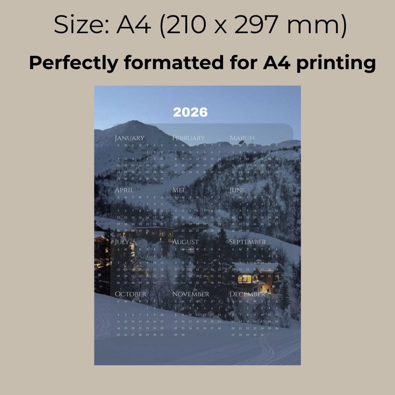 2026 Calendar and Planner Bundle Weekly Daily Planner Printable ...