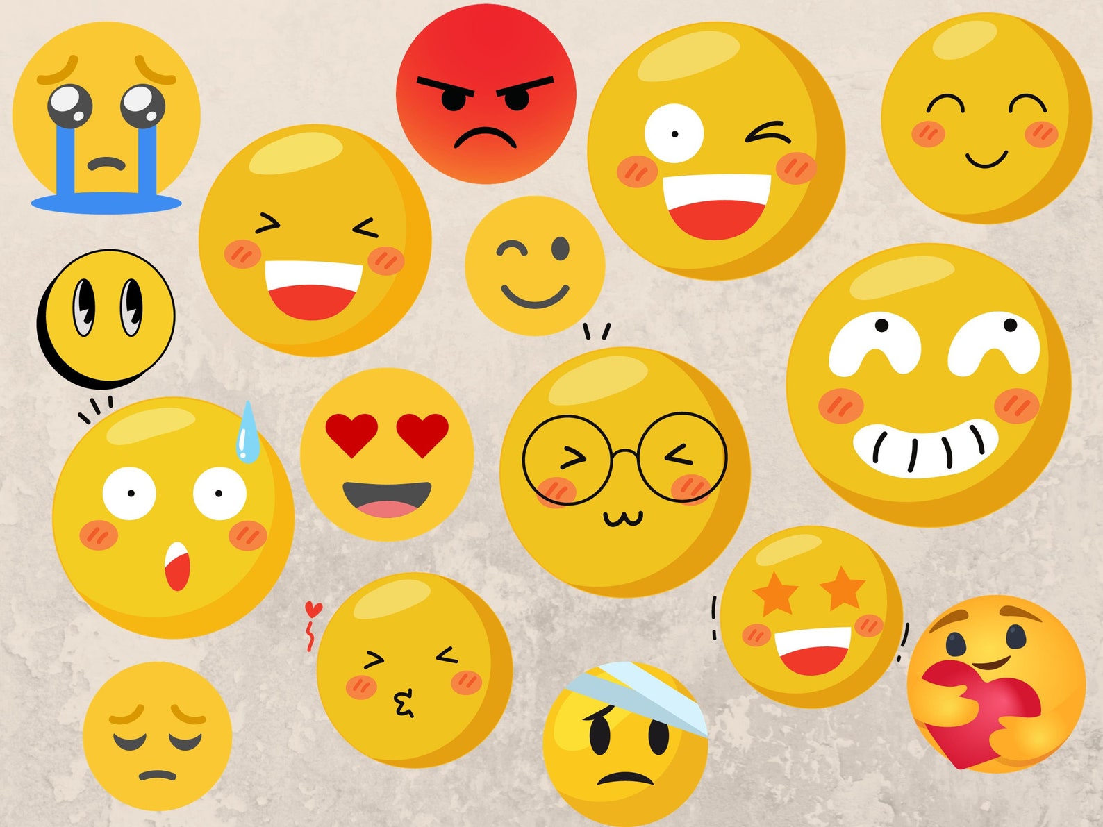 Emoji SVG Collection, Emoji Clipart, Emoji Bundle, Feeling Emoji Design ...