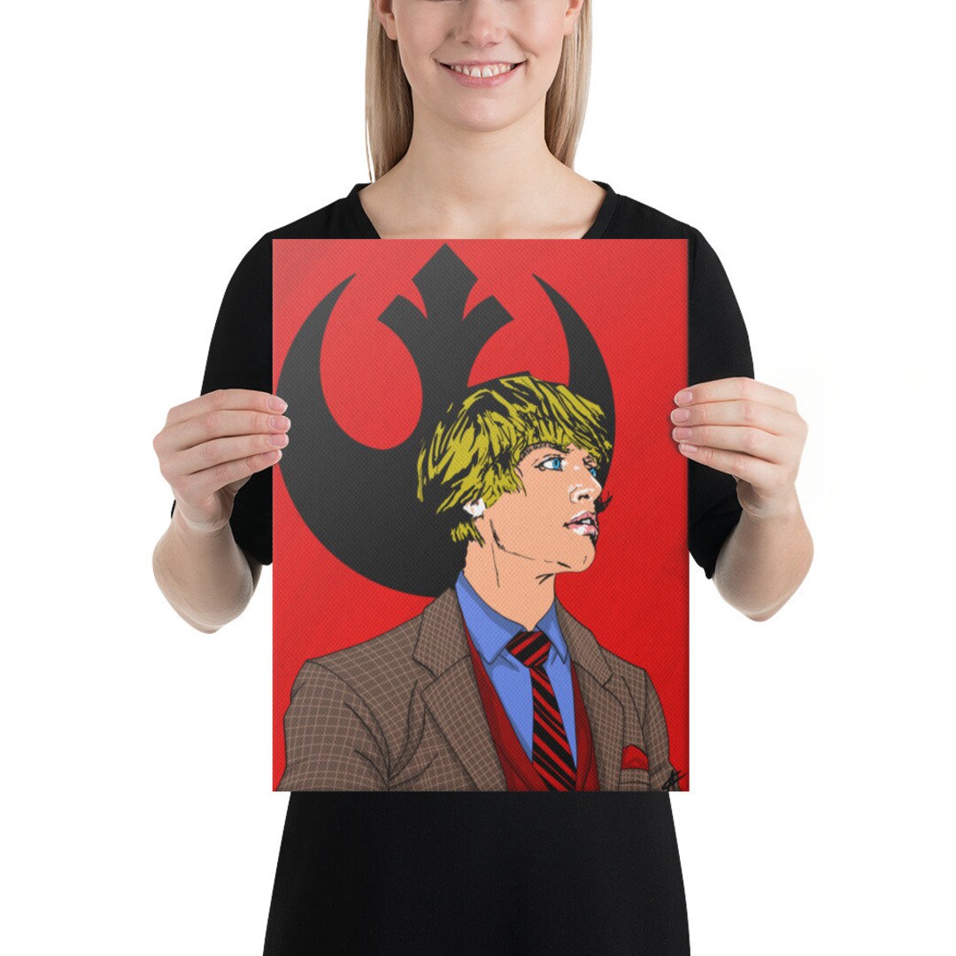Classy Luke Wall Art Star Wars Art Wall Decor Wall Art Wall Decor POP ...