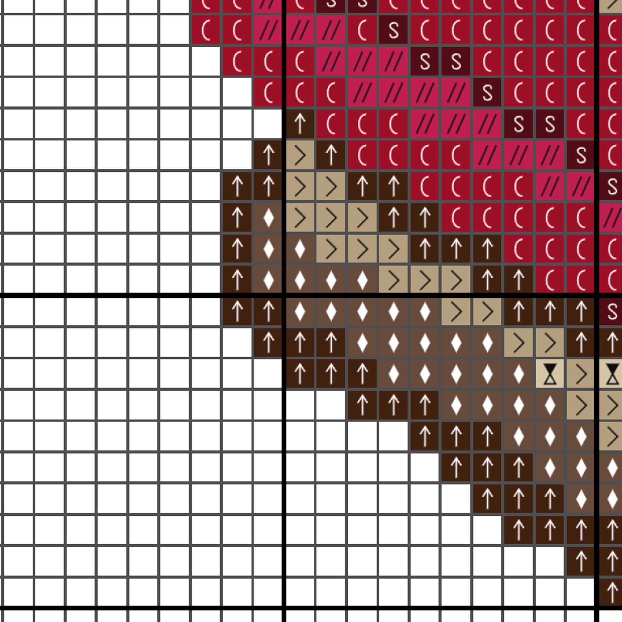 Gothic Witch Skull Cross Stitch Pattern PDF Small Horror Stitch Dark ...