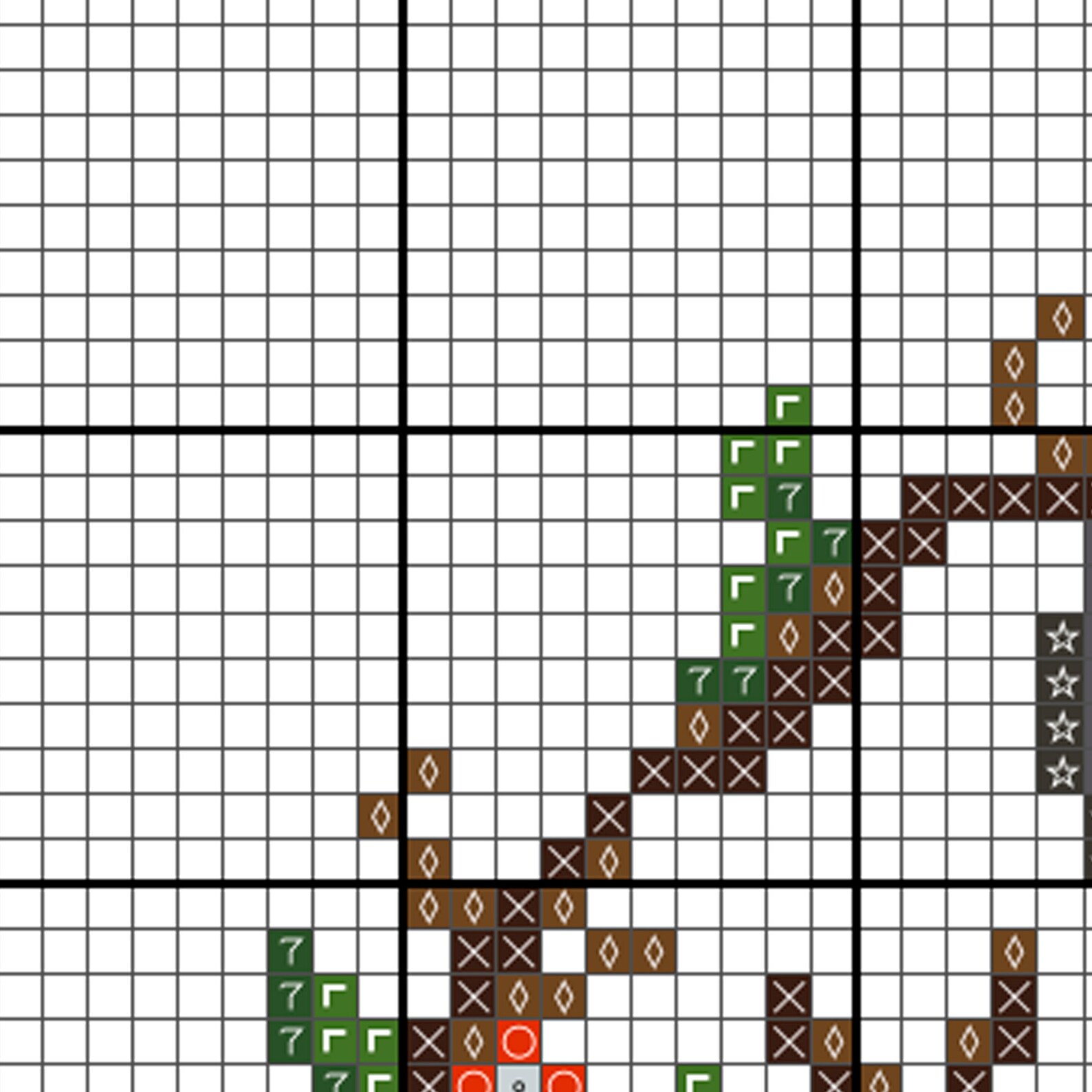 Lisovyk Cross Stitch Pattern Horror Stitch Woodland Embroidery - Etsy