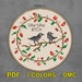Rude Crows Cross Stitch Pattern PDF Sarcastic Bird Embroidery Snarky ...