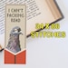 Snarky Pigeon Cross Stitch Bookmark Pattern PDF Bird Embroidery Funny ...
