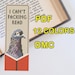 Snarky Pigeon Cross Stitch Bookmark Pattern PDF Bird Embroidery Funny ...