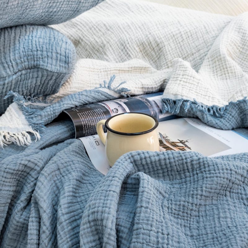 Denim Blanket - Etsy