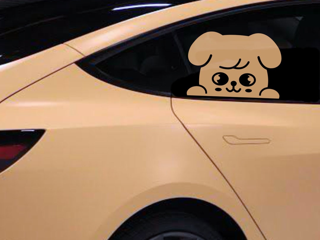 Stray Kids SKZOO Peeking Puppym Vinyl Decal | Kpop Car Window Adhesive ...