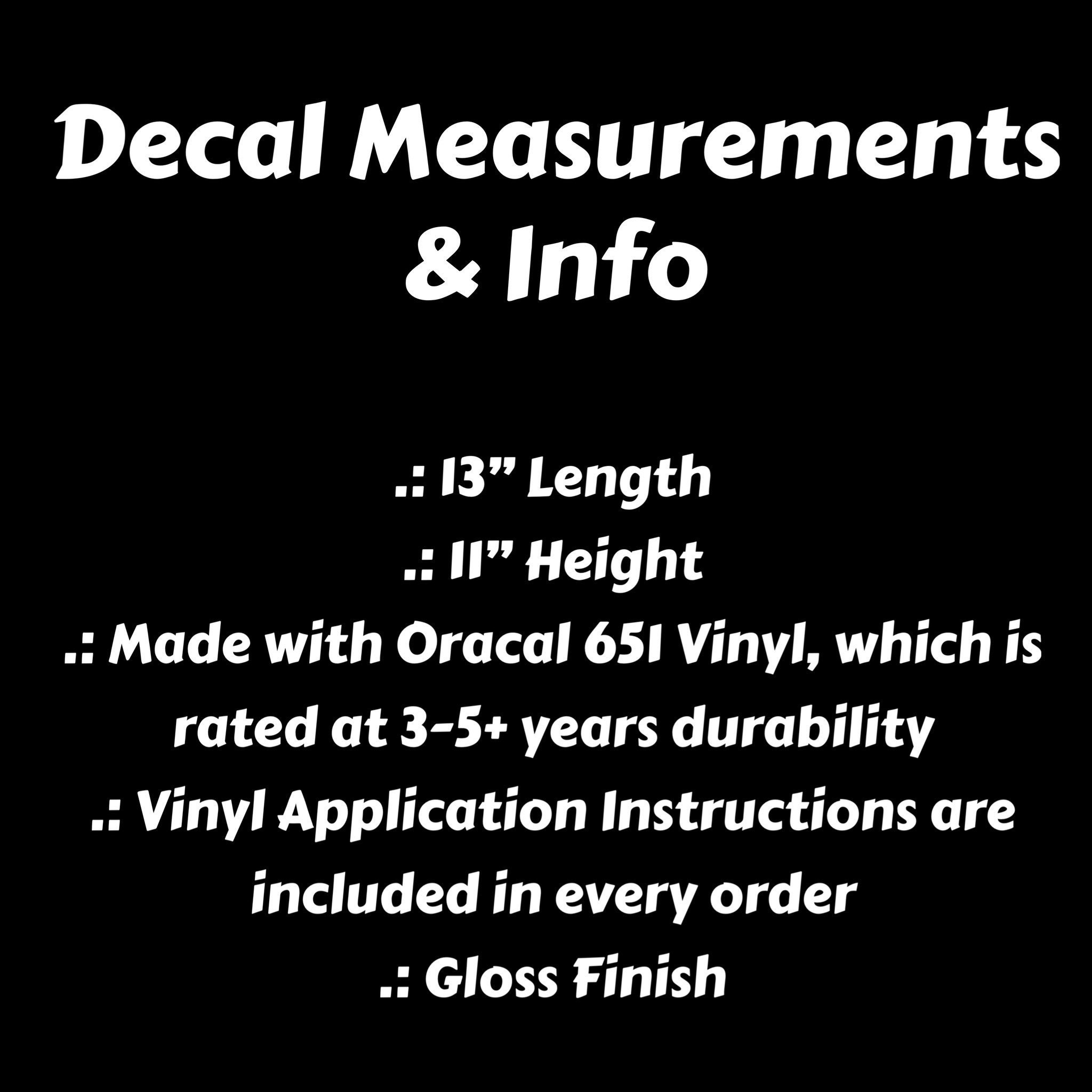 Goth Pinky Promise Large Vinyl Decal Creepy Spooky Goth Car Window ...