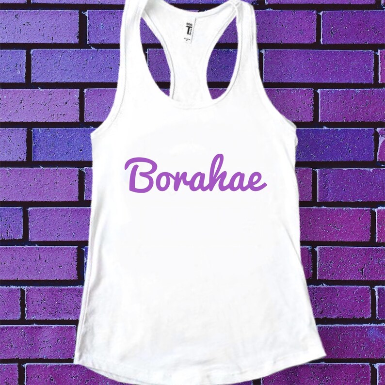BTS Borahae Kpop Tank Top K Pop Army Fandom Racerback Tank Bangtan ...