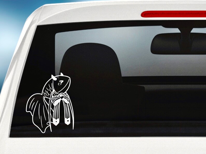 TBHK Anime Nene Yashiro Fish Vinyl Decal Anime Car Window Adhesive ...
