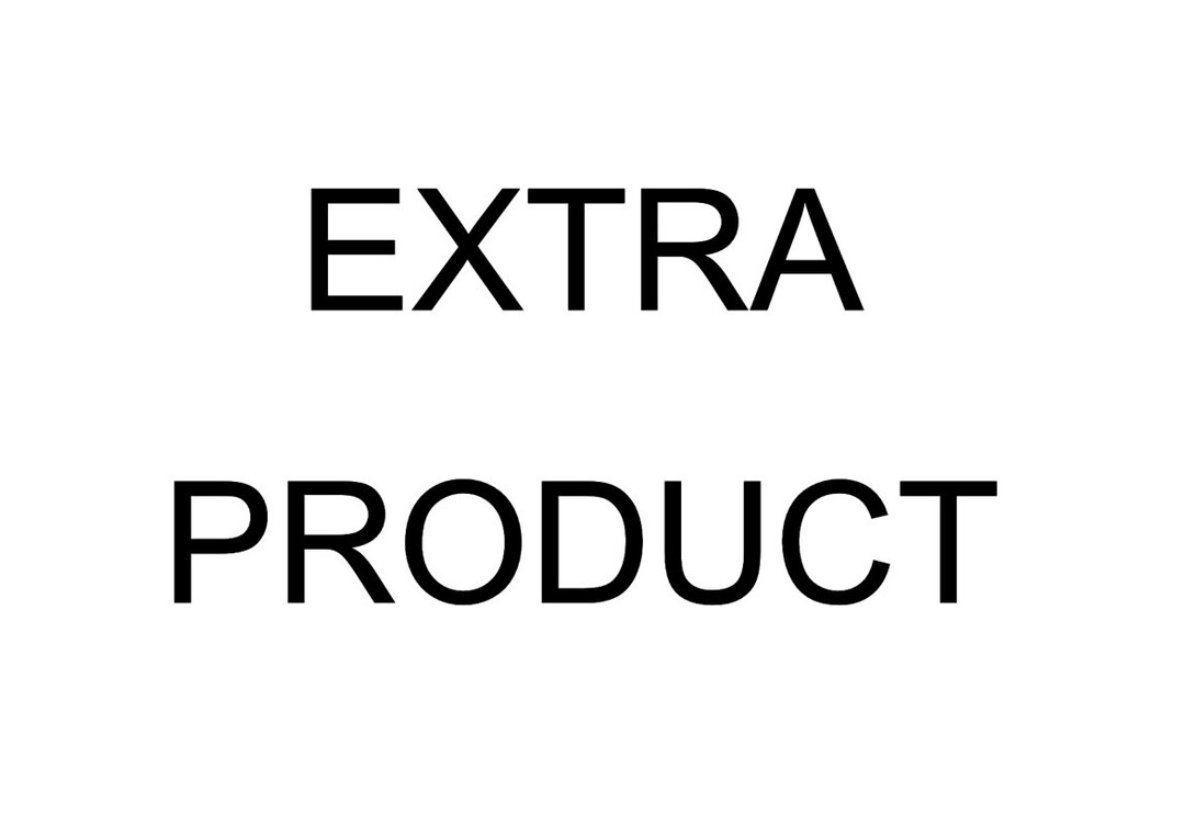 Extra Product - Etsy
