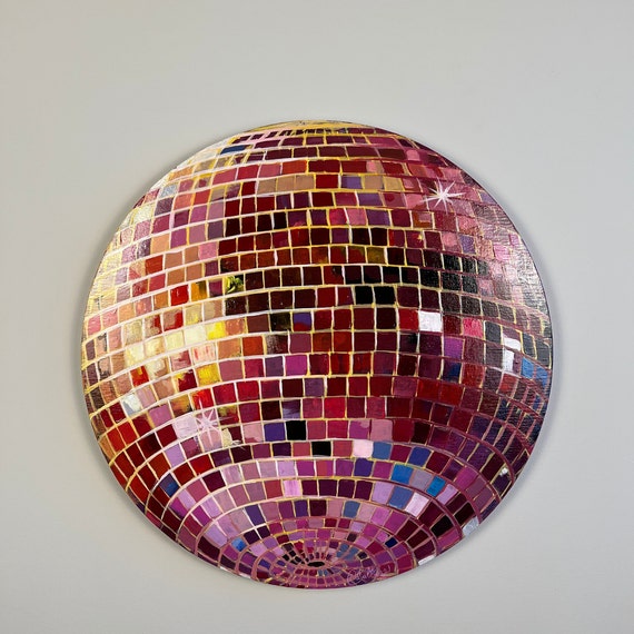 Disco Ball Painting Diy at Debra Waddell blog