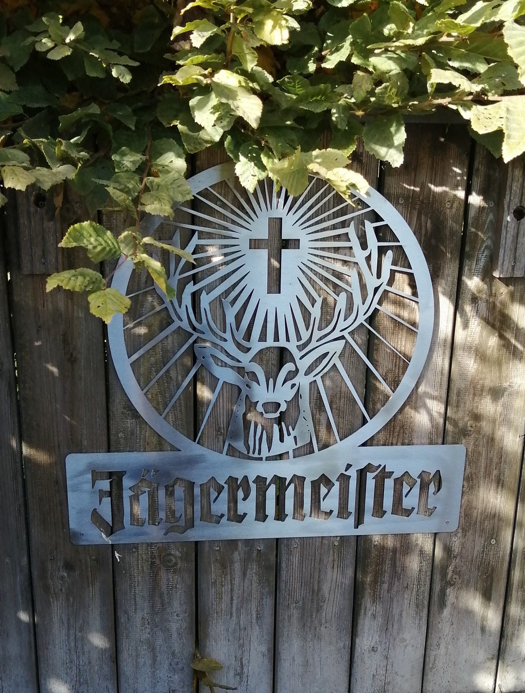 Rótulo Jägermeister, logotipo, dibujo técnico, plasma, láser, listo ...
