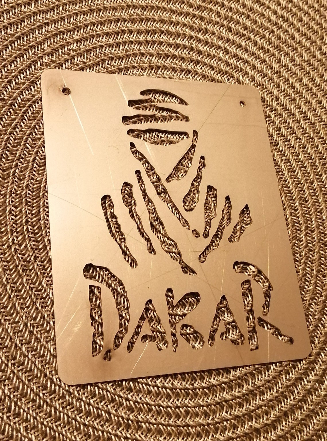 Rally Dakar Logo, Rally Sign, Wall Decoration, Dwg Dxf, Plasma, Laser ...