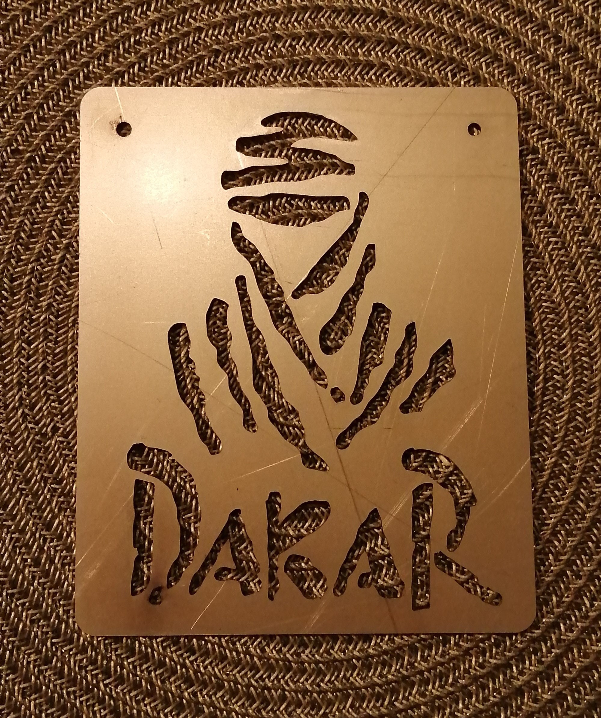 Rally Dakar Logo, Rally Sign, Wall Decoration, Dwg Dxf, Plasma, Laser ...