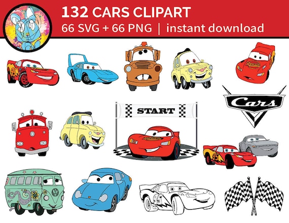 Pixar Cars Characters Png