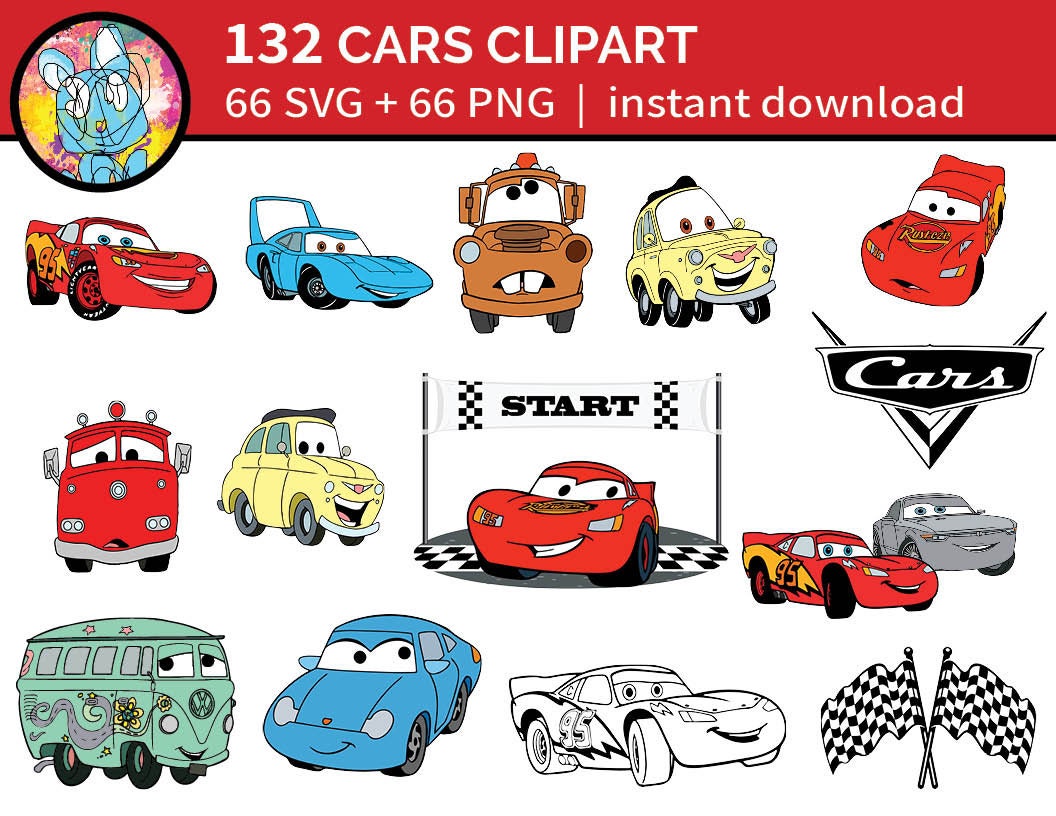 Disney Cars Clipart