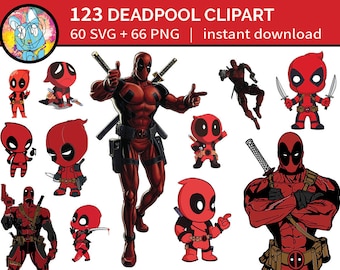 Deadpool Birthday Baby Svg - Etsy