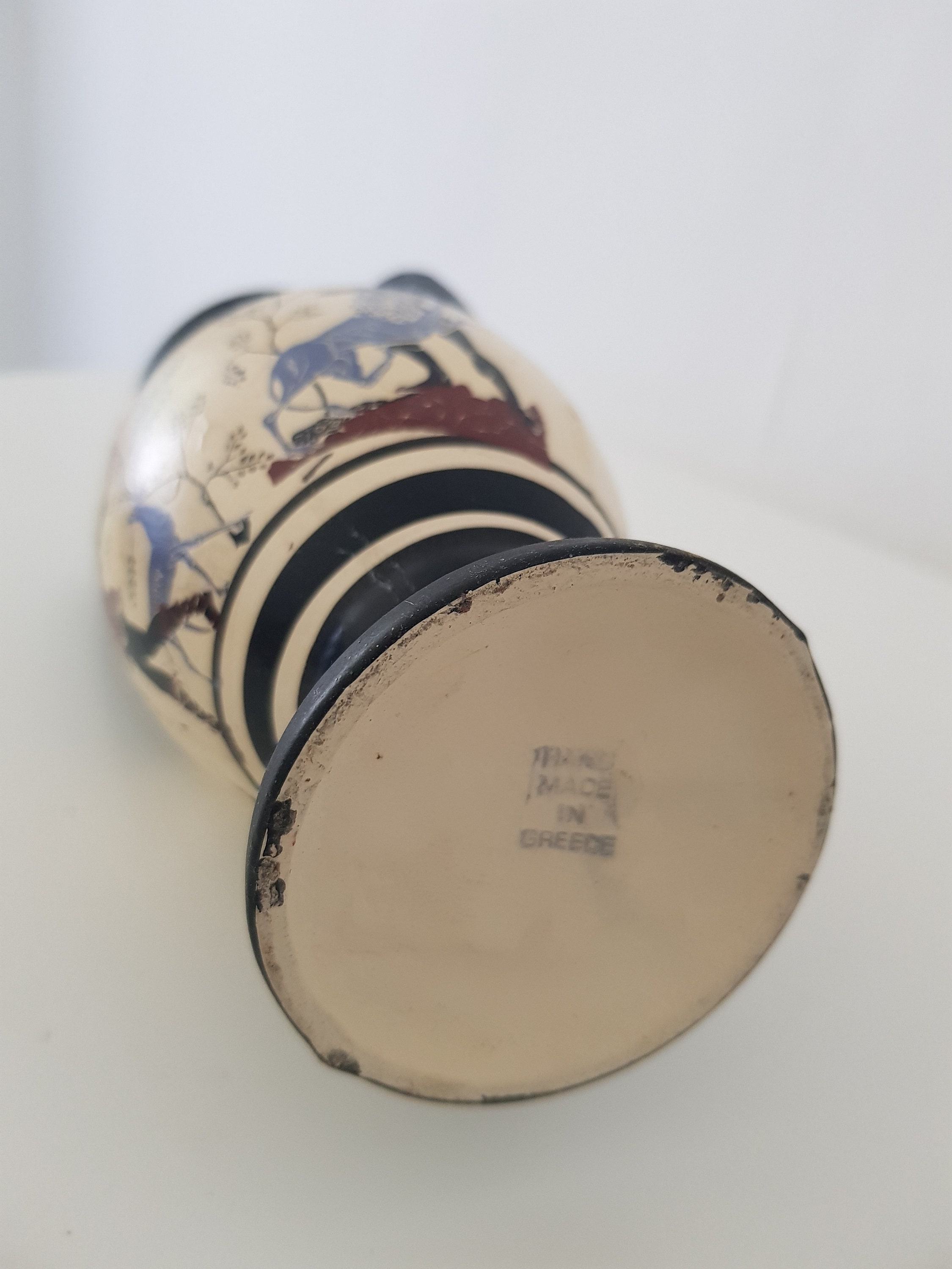 Classic Handmade Greek Vase. Made in Cyprus - Etsy