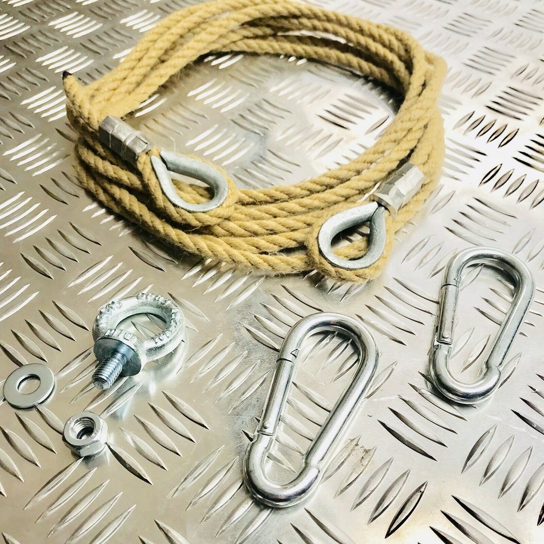 9m Heavy Duty D.I.Y Tyre Rope Swing Kit Outdoor Tree Rope Swing for ...