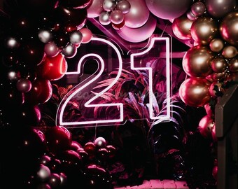 21st Birthday Light Up - Etsy