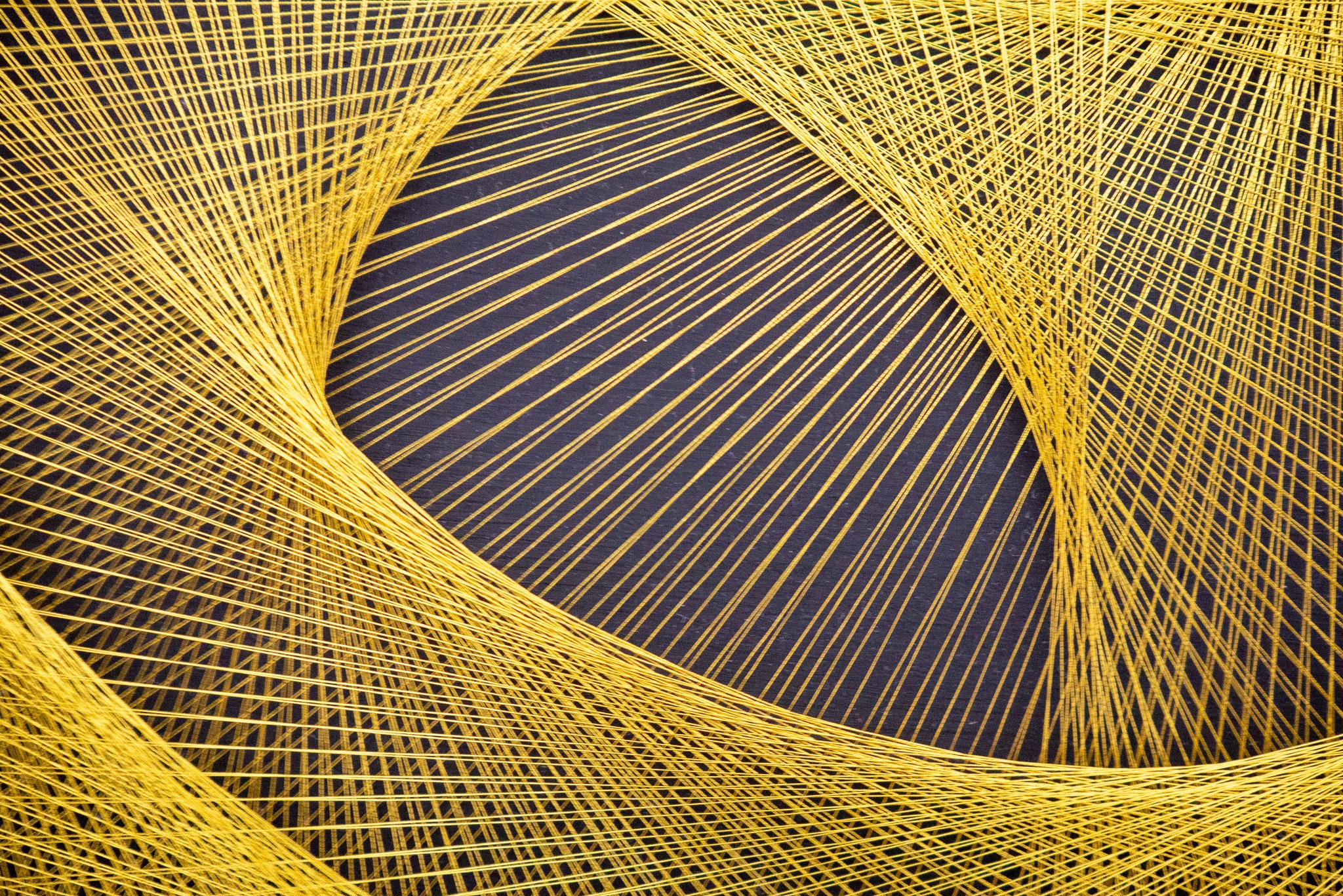 Golden Eye String Art Auf Holz - Etsy