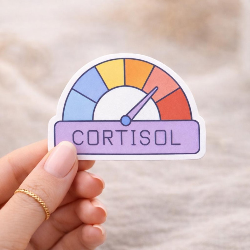 Cortisol Sticker - Etsy