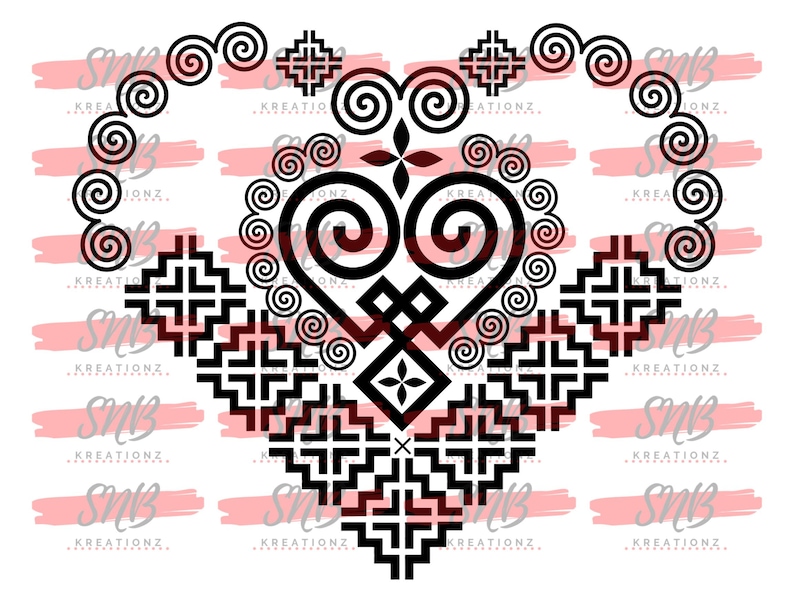 Hmong Heart - Etsy