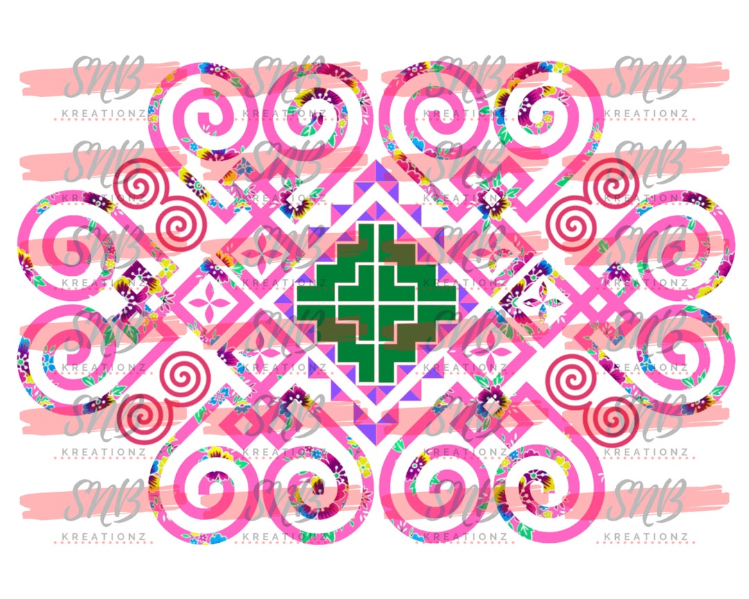 Hmong Pink Thai Lis Loos - Etsy