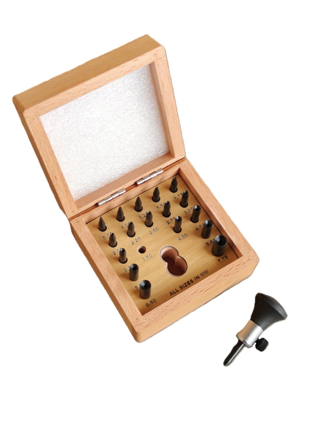 18-piece Bezel Setting Punch Set: Jewelry Hand Tool for Precise and ...