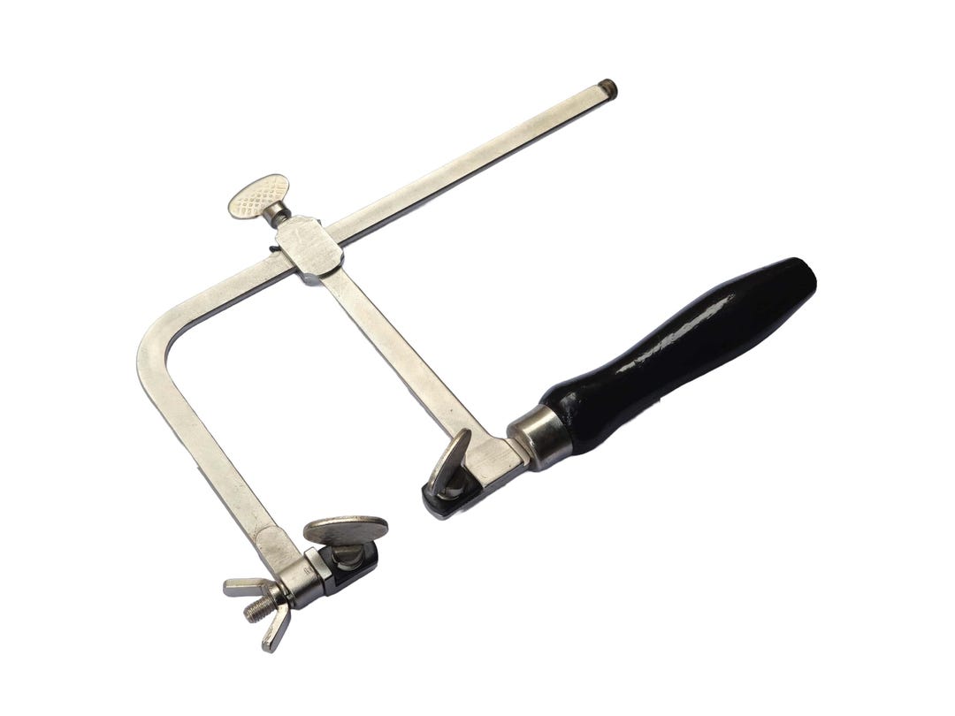 German Style Adjustable Saw Frame: Precision Hand Tool - Etsy