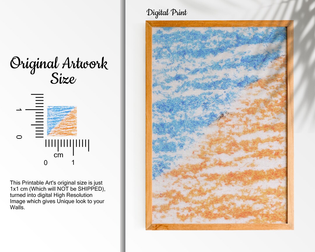 Abstract Dual Color Print, Printable Wall Art, Modern Digital Print ...
