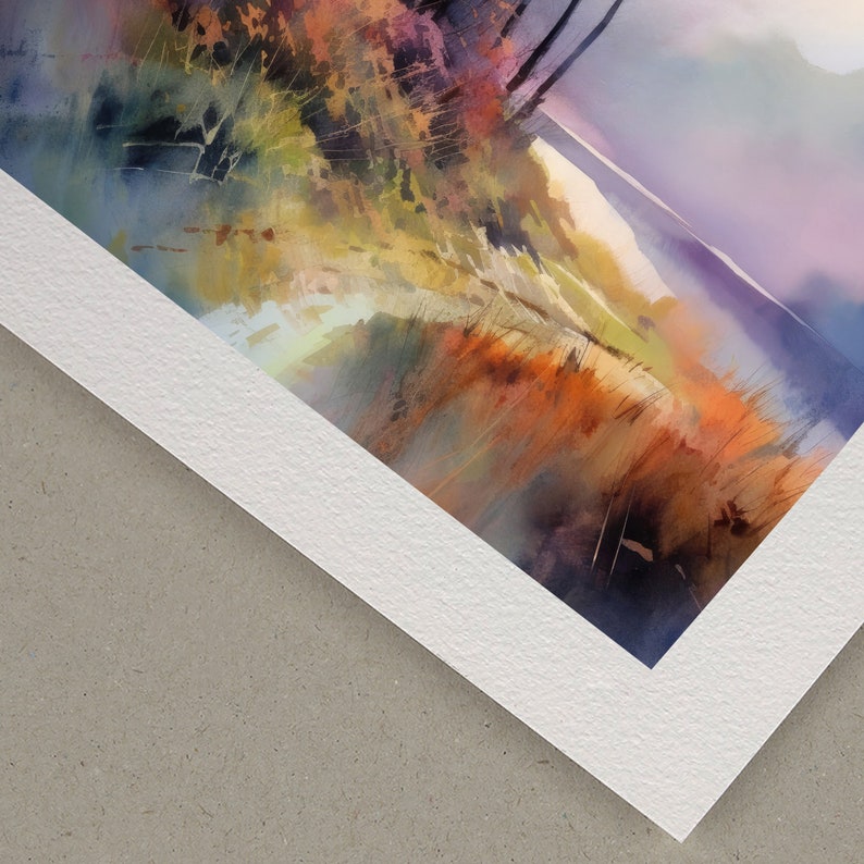 Scottish Watercolour Painting, Watercolour Print of Scotland, Scottish ...