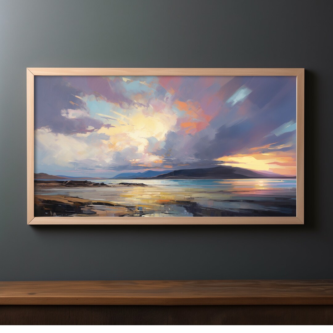 Oil Paintings of Ireland, Donegal Landscape Giclée Print, Art Prints ...
