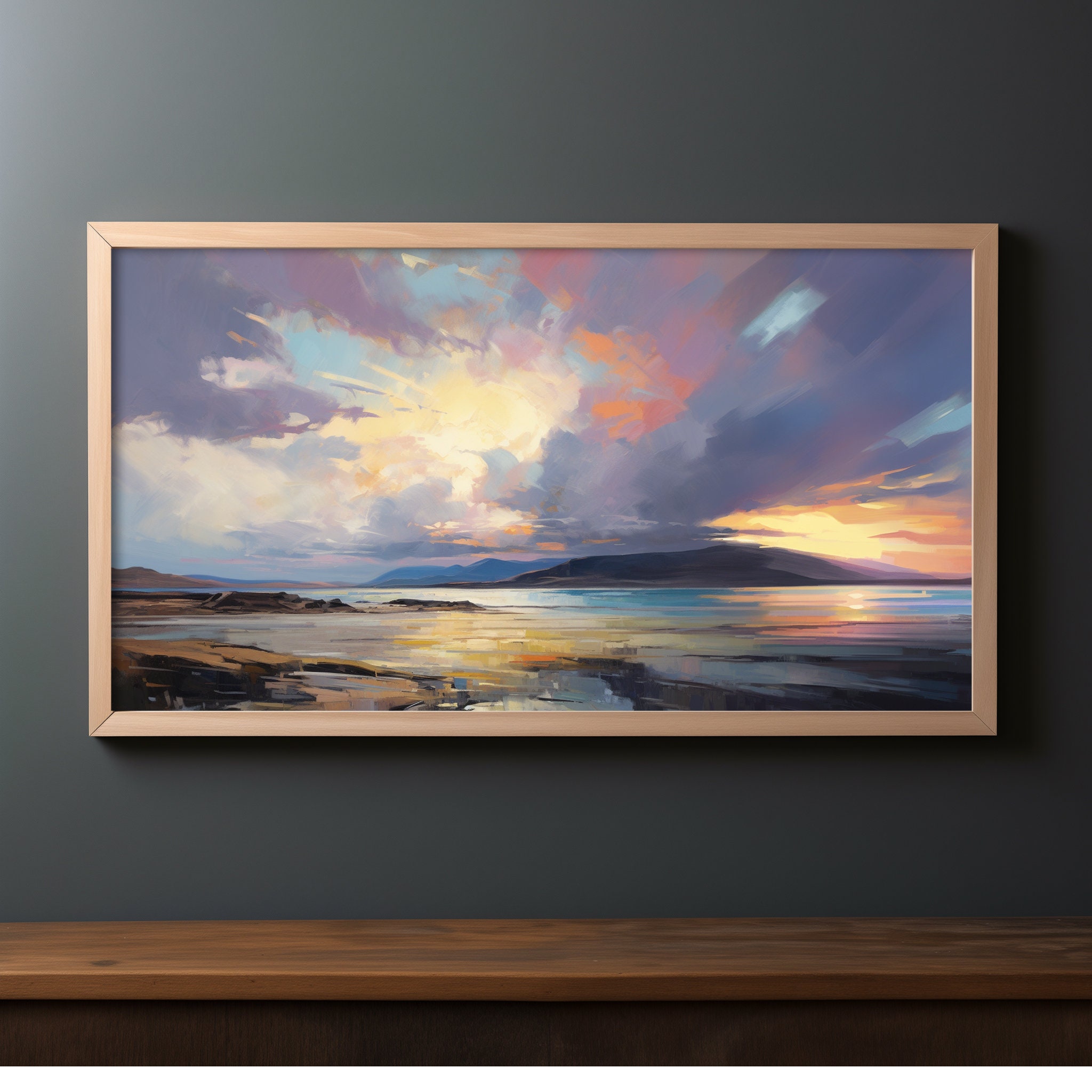 Oil Paintings of Ireland, Donegal Landscape Giclée Print, Art Prints ...