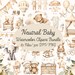 Gender Neutral Baby Clipart Watercolor Neutral Baby Shower Clipart ...