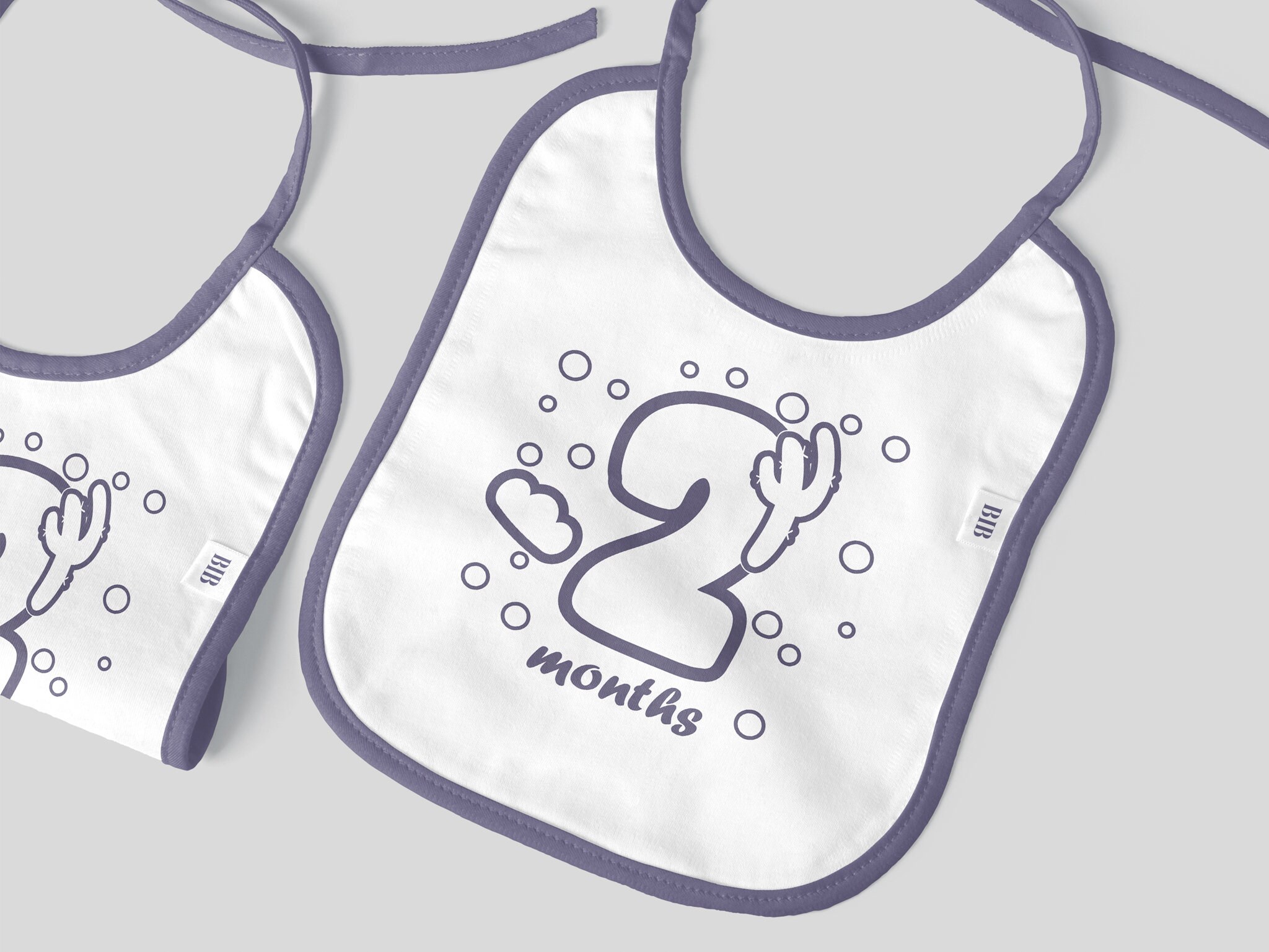 Baby Monthly Milestone Numbers Cards Svg Rounds Baby Announcement Svg ...