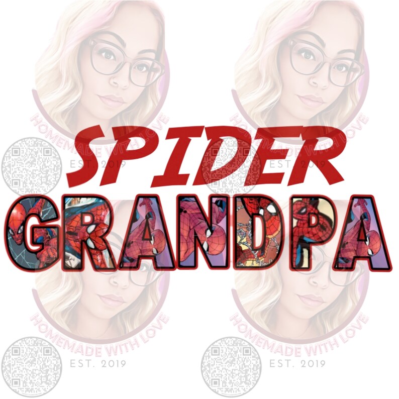 SPIDER GRANDPA - Etsy