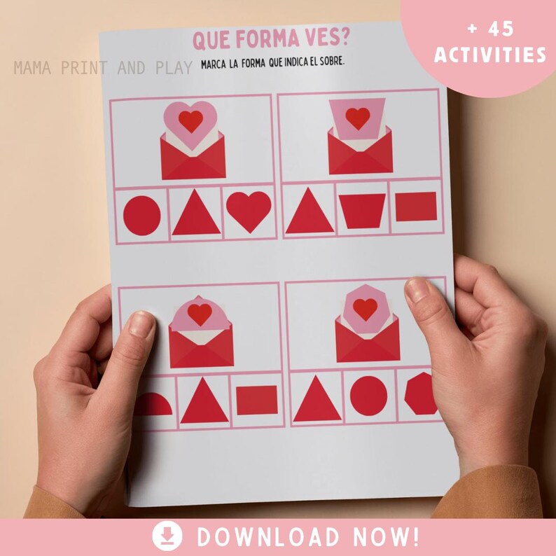 Valentine's Day Activity Book for Kids (IN SPANISH) | 45+ Activities ...