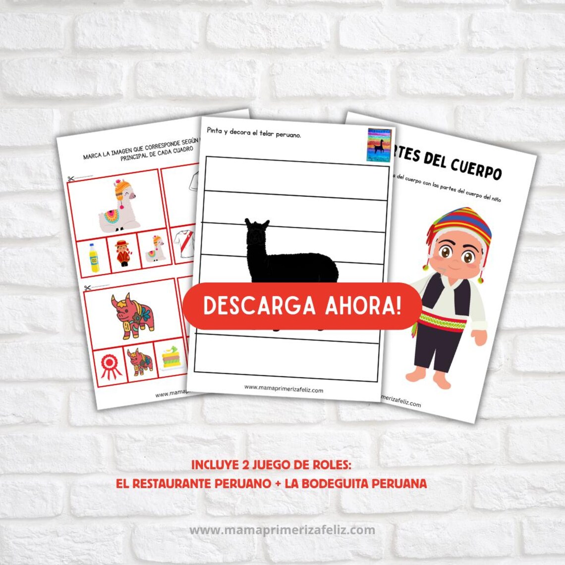 Peruvian Activity Book | Peruvian Activities for Children | Peruvian ...