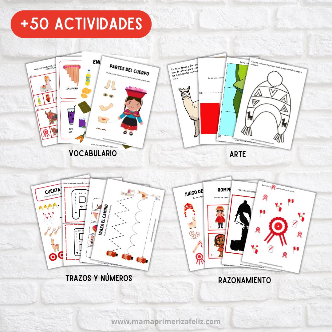 Peruvian Activity Book | Peruvian Activities for Children | Peruvian ...